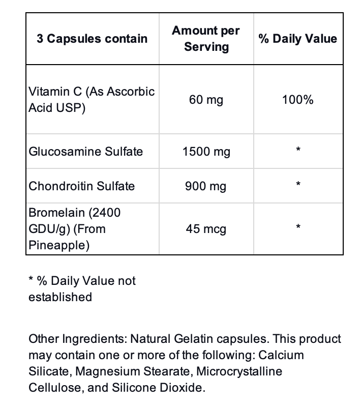 Build Cartilage Naturally with Strong Joints Formula #1 – M.D. Apothecary
