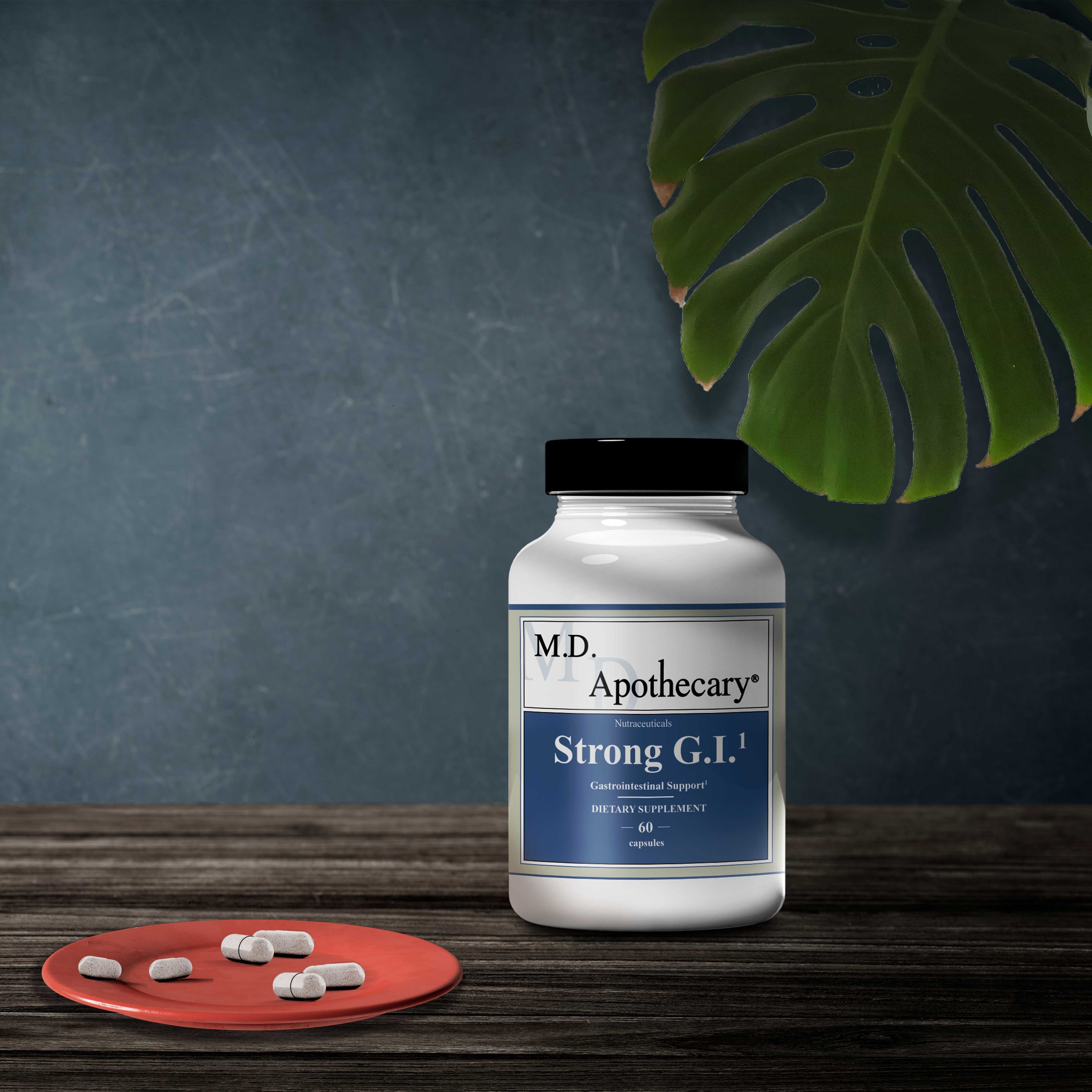 Strong GI - Natural & Vegan Supplement for Gut Health – M.D. Apothecary
